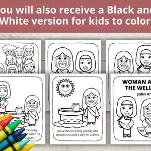 Woman at the Well, Samaritan Woman, Bible Story Lessons, Morning Basket ...