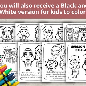 Samson and Delilah, Bible Story Lessons, Samson Bible Activities, Bible ...