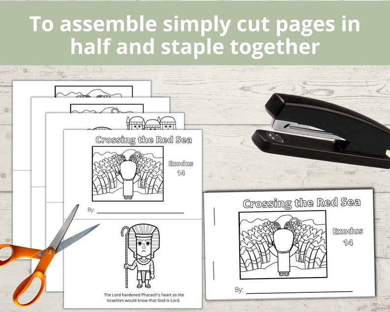 Crossing the Red Sea, Moses and the Parting of the Red Sea, Sunday ...