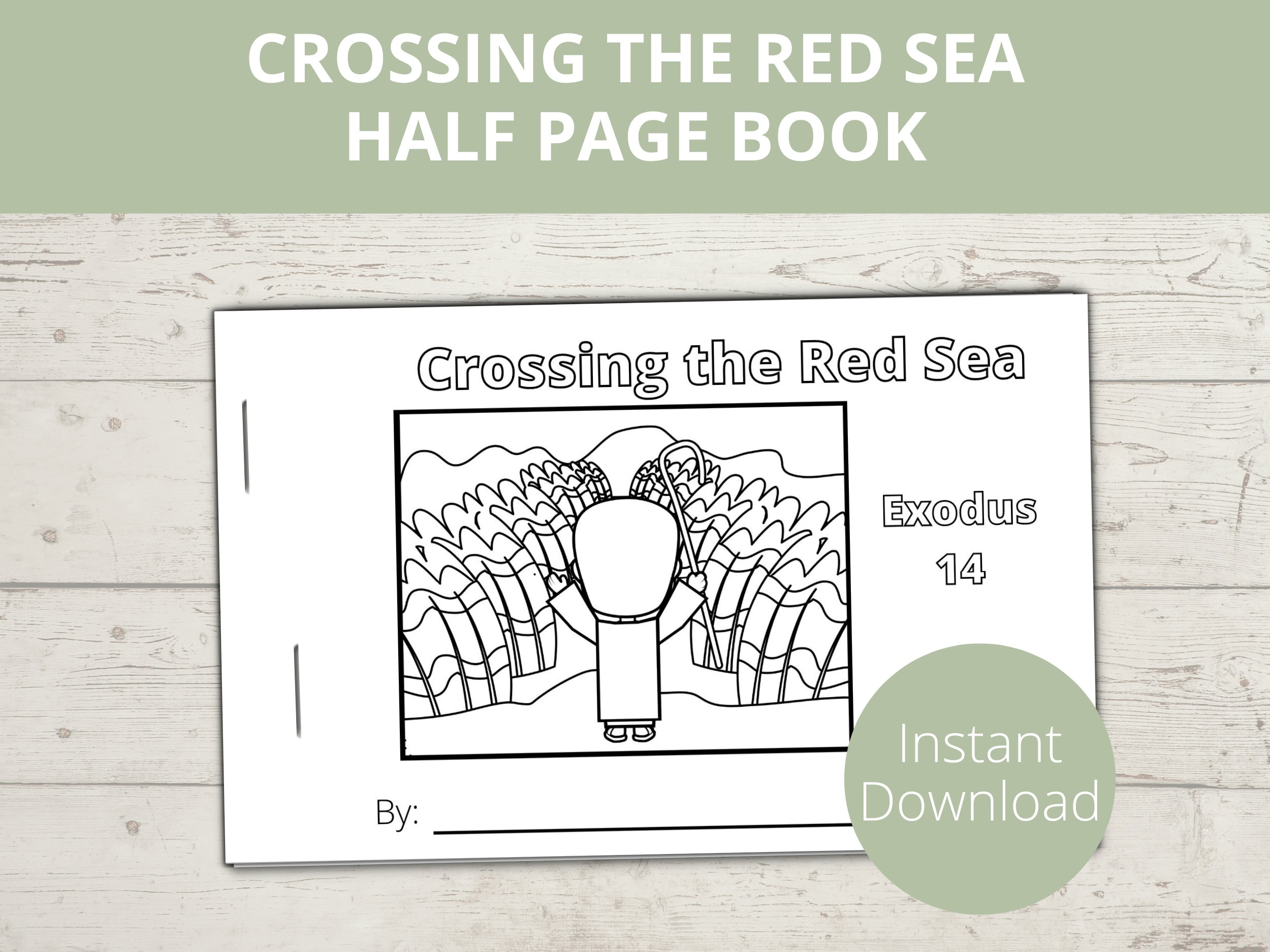 Crossing the Red Sea, Moses and the Parting of the Red Sea, Sunday ...