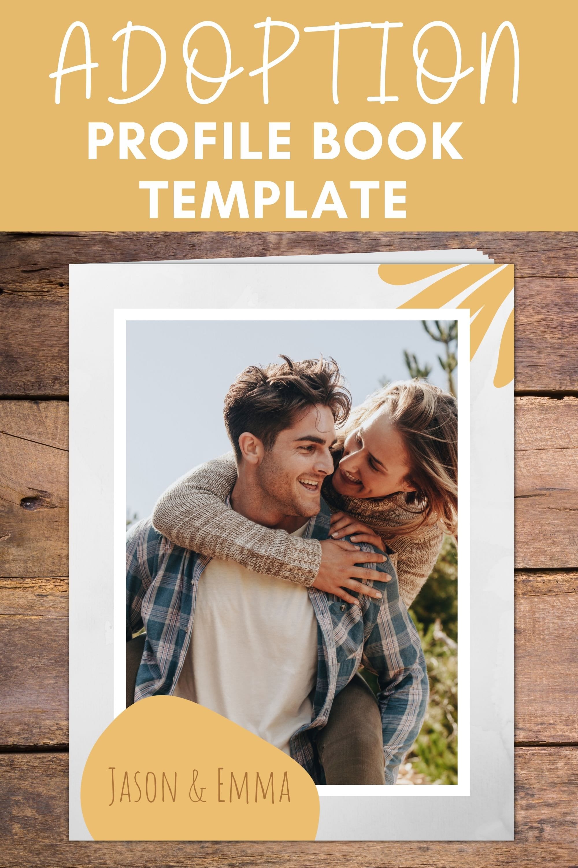 Adoption Profile Book Adoption Book Template Digital - Etsy