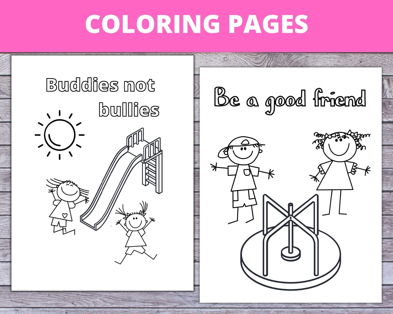 Pink Shirt Day Activity Bundle Anti-bully Activity Anti - Etsy