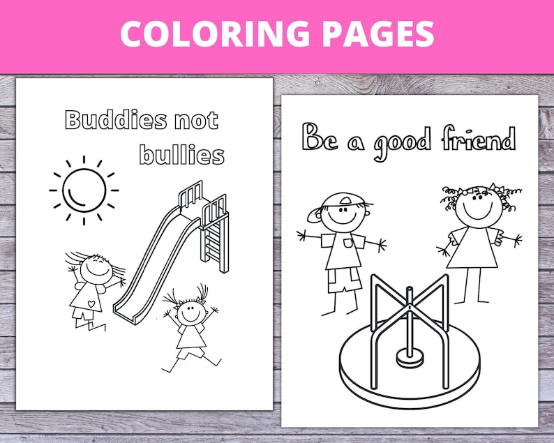 Pink Shirt Day Activity Bundle Anti-bully Activity Anti - Etsy