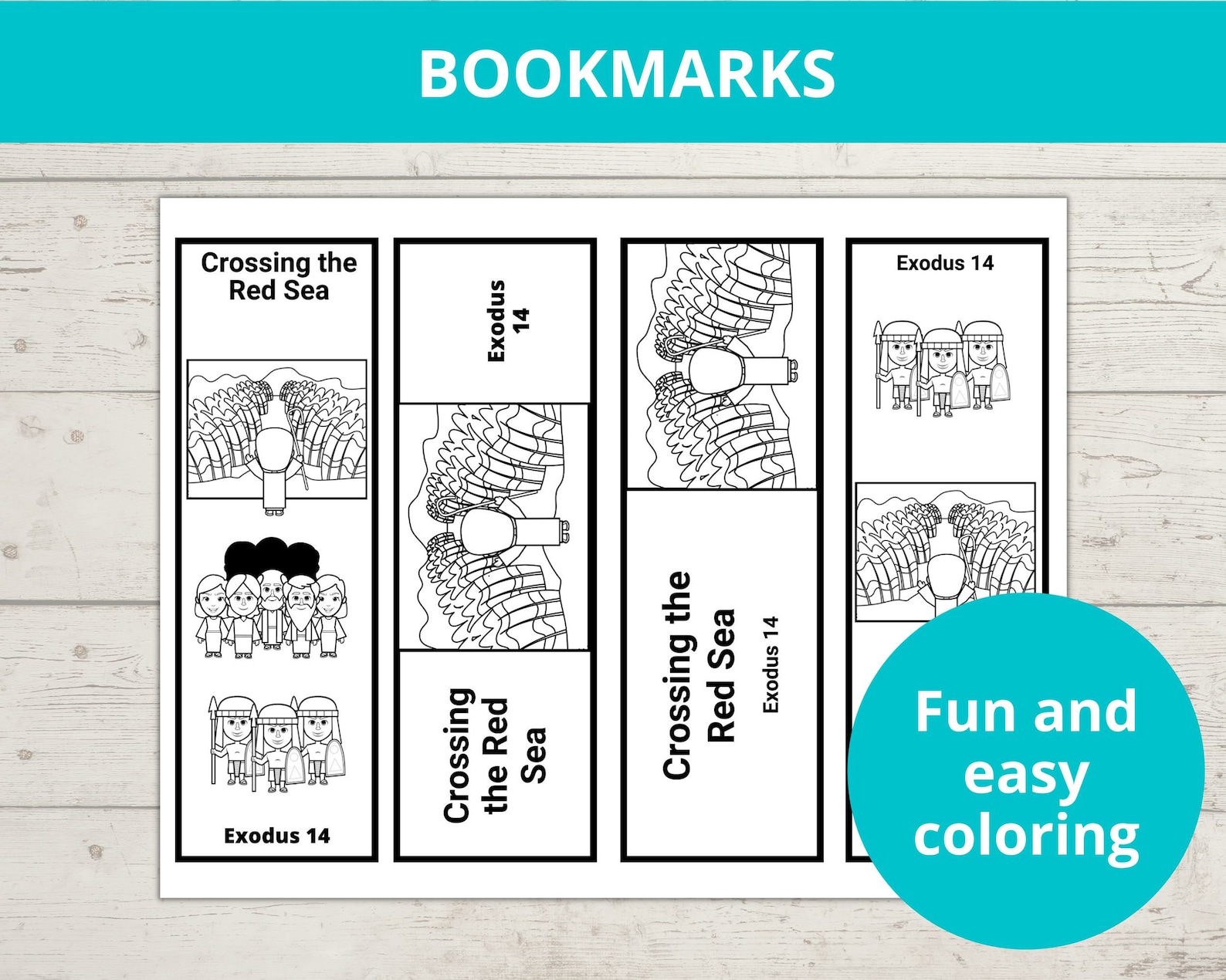 Crossing the Red Sea, Parting the Red Sea, Moses Red Sea Craft, Moses ...