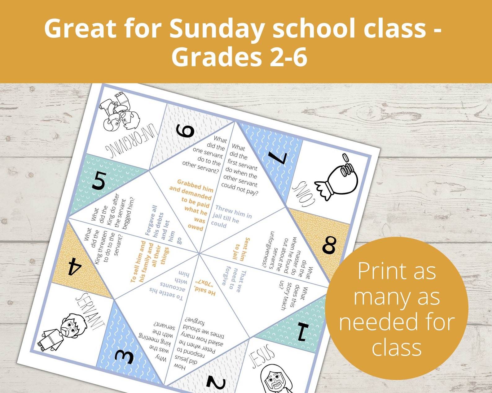 Parable of Unforgiving Servant, Parables of Jesus, Fortune Teller ...