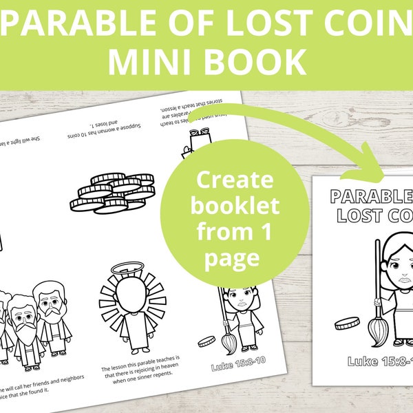 Sunday School Worksheet - Etsy