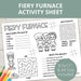 Fiery Furnace, Bible Activity, Shadrach Meshach Abednego, Bible ...
