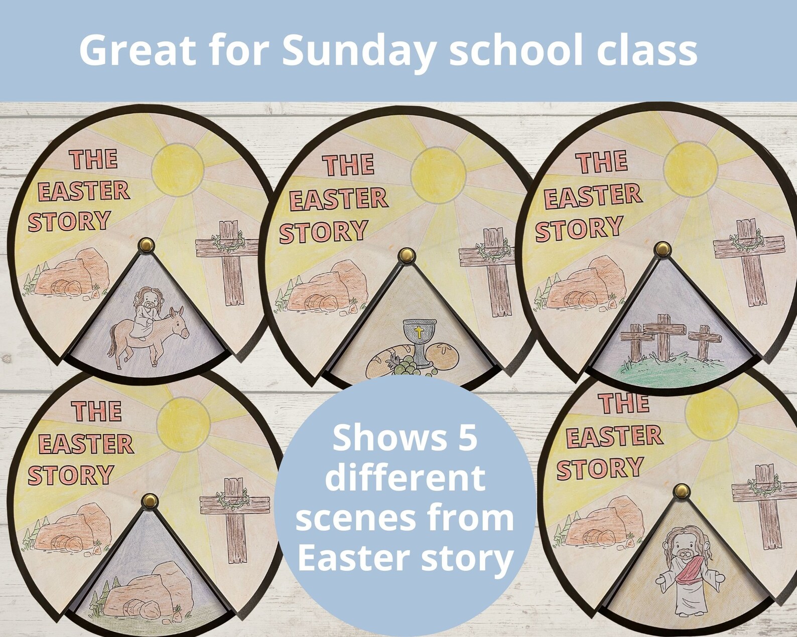 Easter Activities for Kids Easter Bible Story Easter Crafts - Etsy