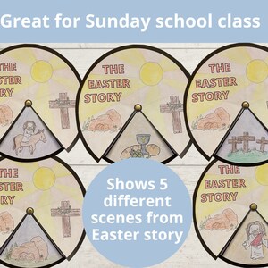 Easter Activities for Kids Easter Bible Story Easter Crafts - Etsy