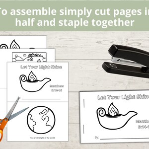 Let Your Light Shine Printable, Sunday School Crafts, This Little Light ...