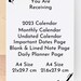 2023 Printable Black White Calendar, 2023 Simple Calendar, 2023 ...