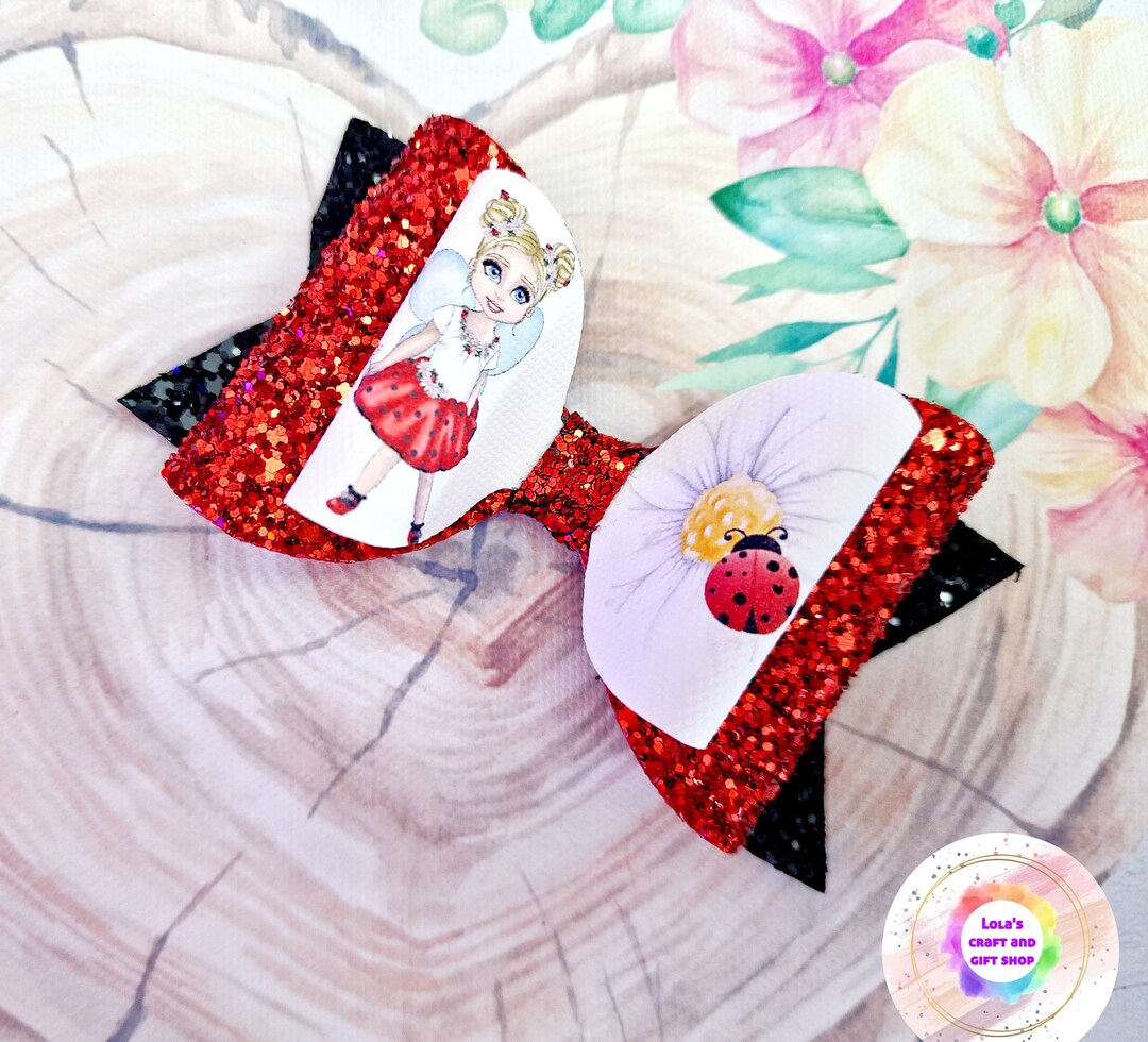 Dolly Ladybug Bows Assorted Colours Assorted Designs - Etsy