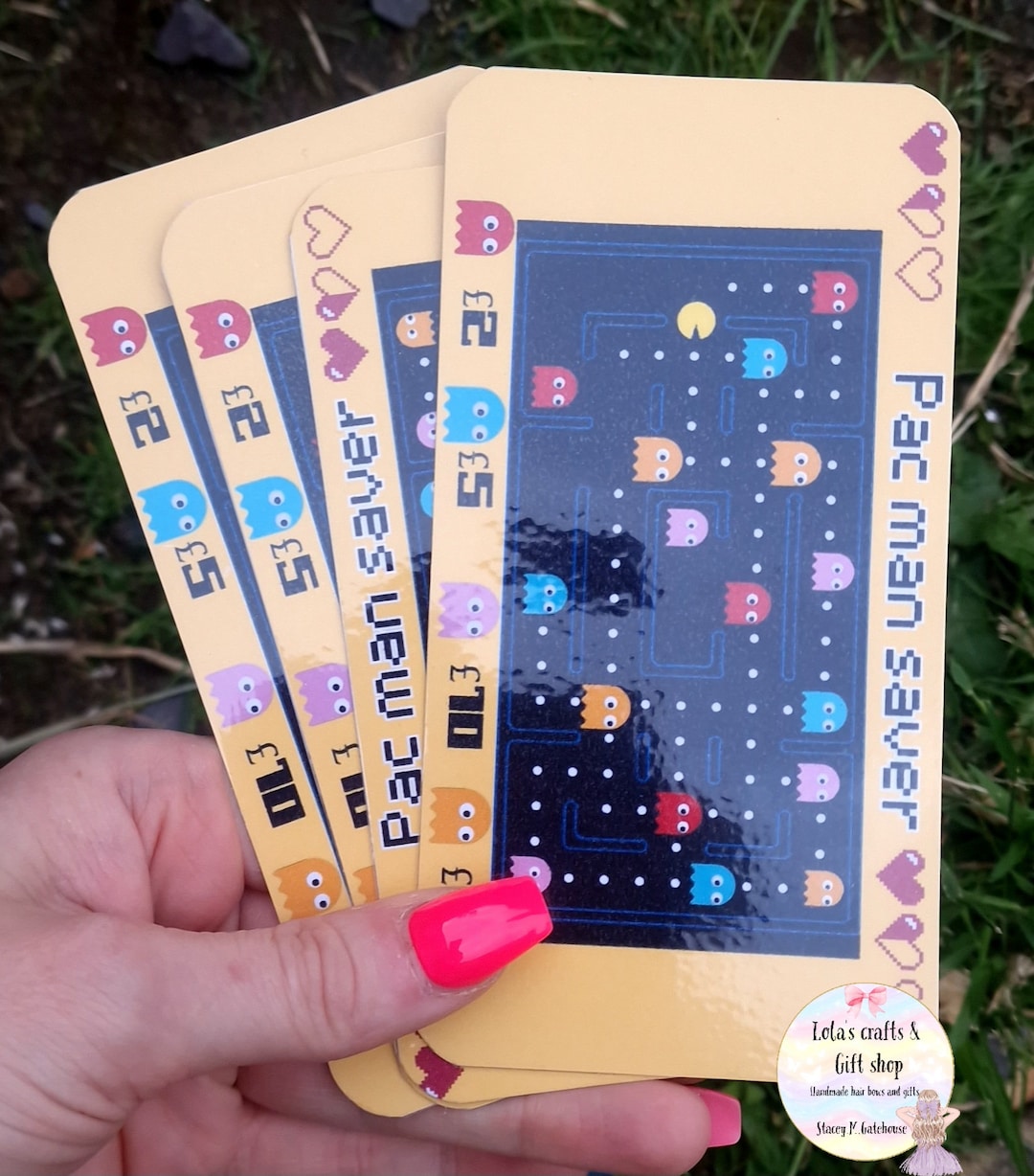 Pac-man Inspired Laminated Cash Tracker: A6 Wallet Saver - Etsy