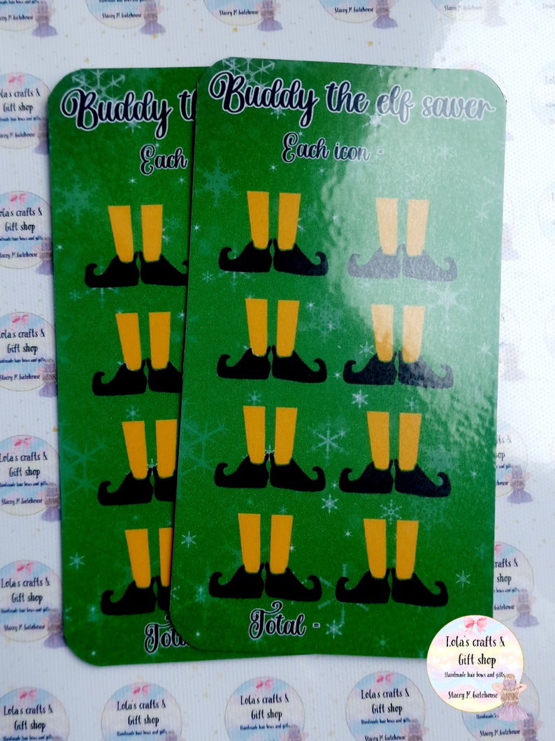 Buddy the Elf A6 Budget Binder Tracker: Laminated Christmas Savings ...