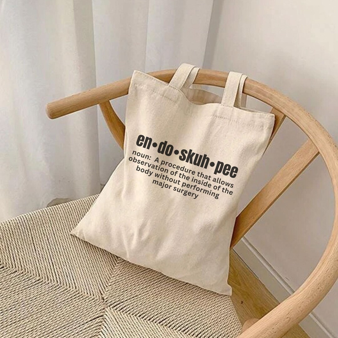 Nurse Endoscopy Tote Bag, Nursing Student Bag, Endo Nurse, Endoscopy ...