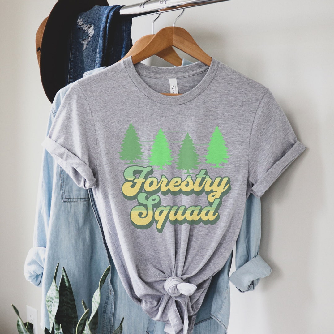 Forestry Tee Cool Shirts With Trees Tree-surgeon Shirt - Etsy