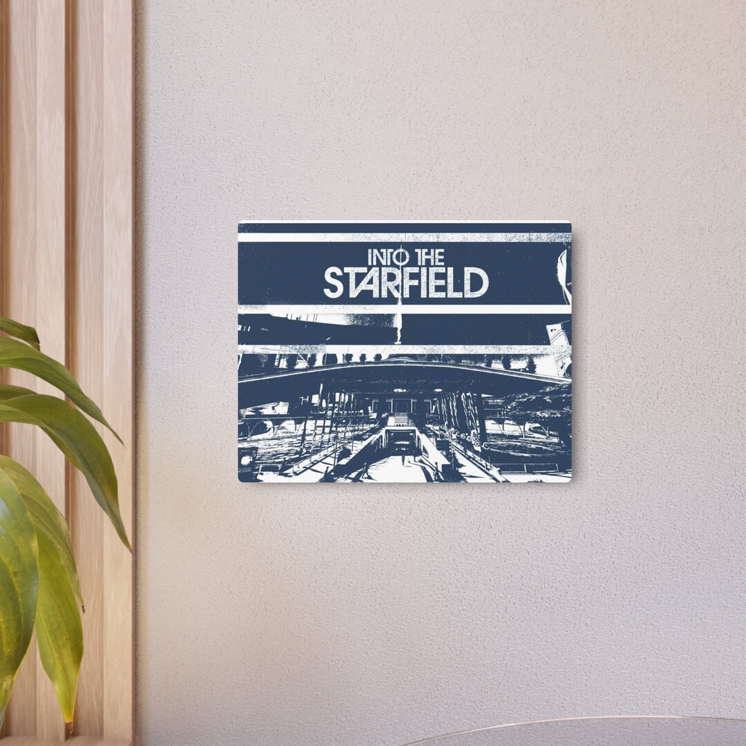 Starfield Metal Art Sign - Etsy