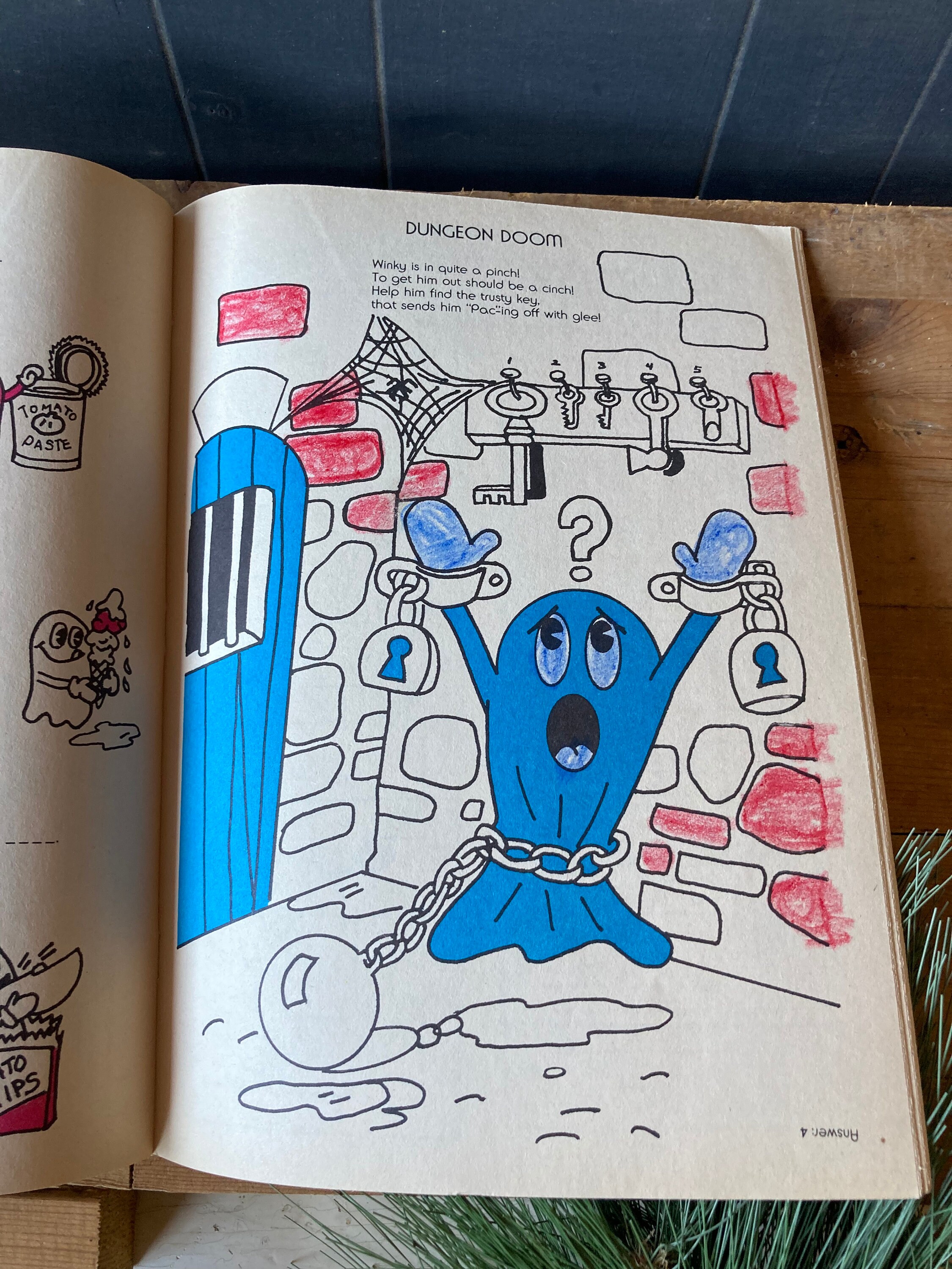 Pac-man Activity Book - Etsy
