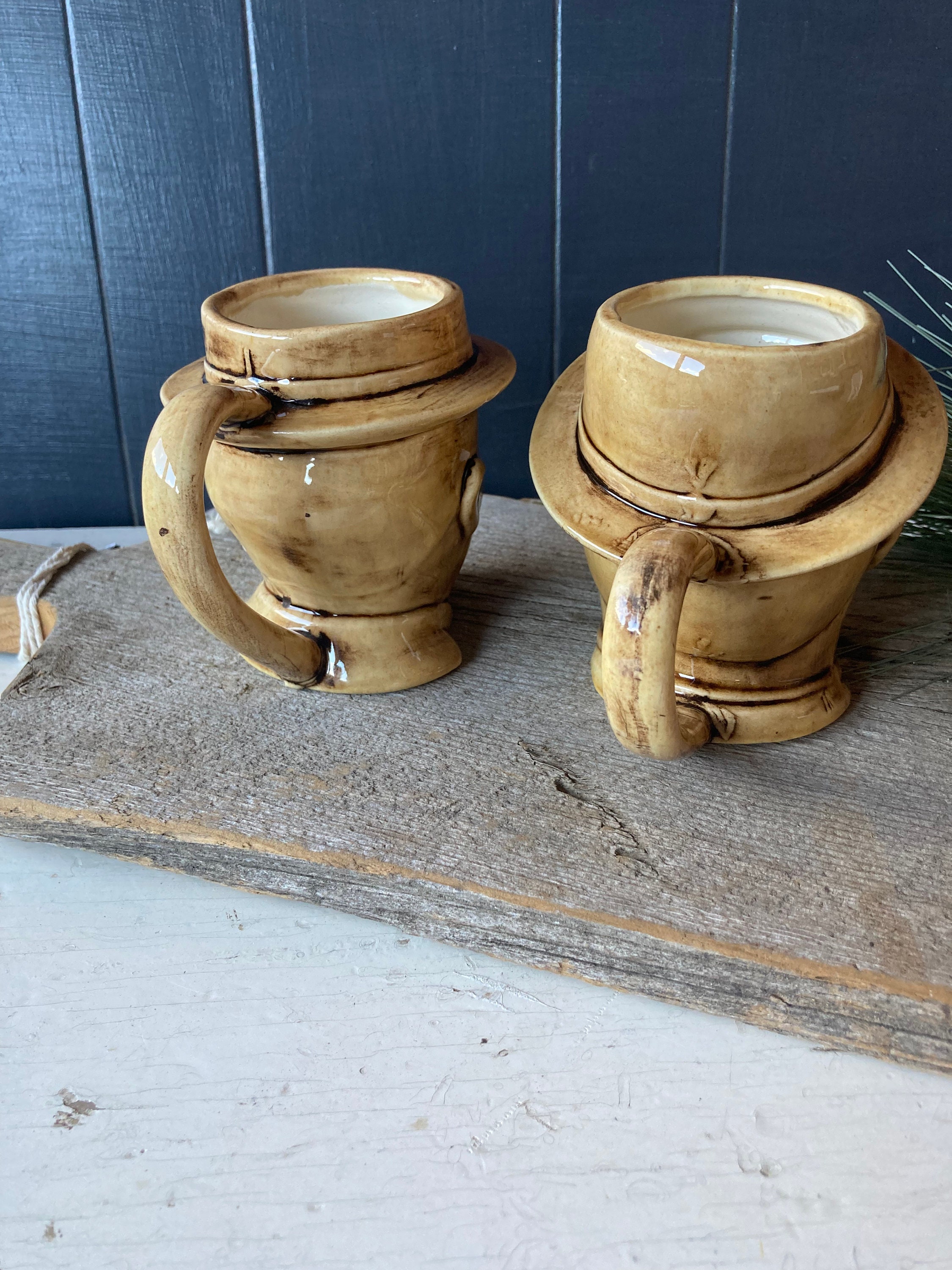 Duncan Laurel and Hardy Mug Set - Etsy