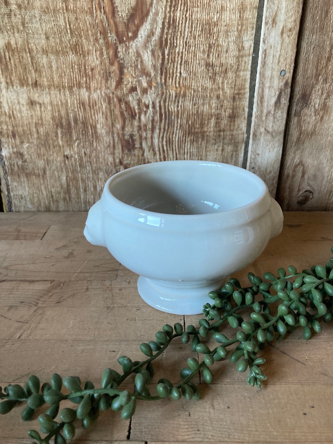 Lion Head Soup Bowl by Anfora - Etsy