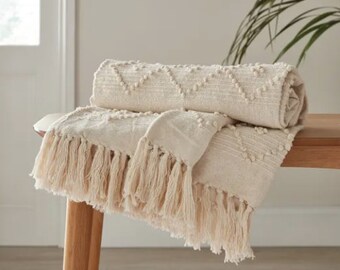 Boho Throw Blanket - Etsy