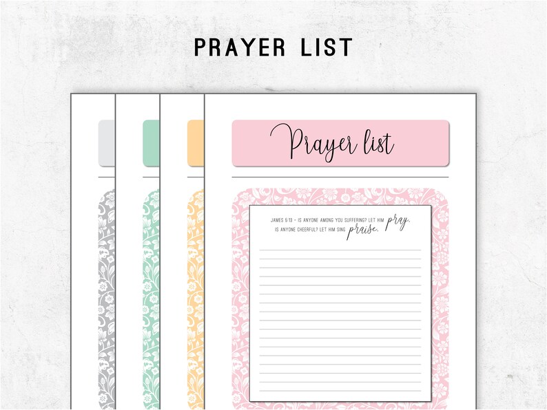 31 Day Prayer Challenge / Habit Tracker / Scripture Memory / Woman of ...