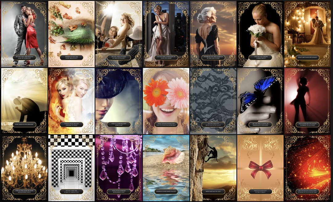 The Questions: a Beautiful Oracle Cards Offer a Thought-provoking ...