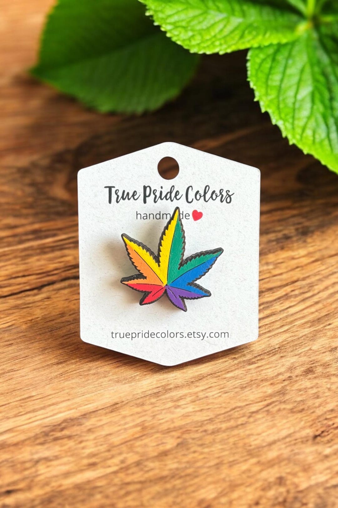 Rainbow Pride Pot Leaf Pin, Pride Marijuanna Leaf Jewelry, Pride Pins ...