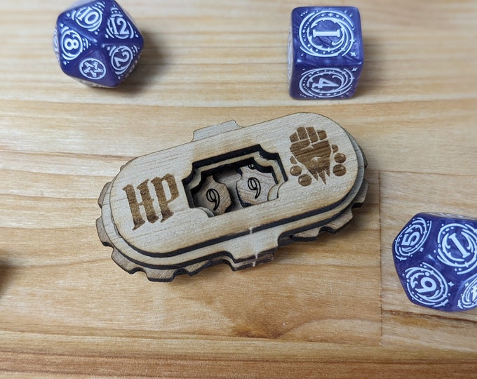 2 Digit Counter for Tabletop RPG Games | Magnetic HP Tracker Dnd | D&D ...