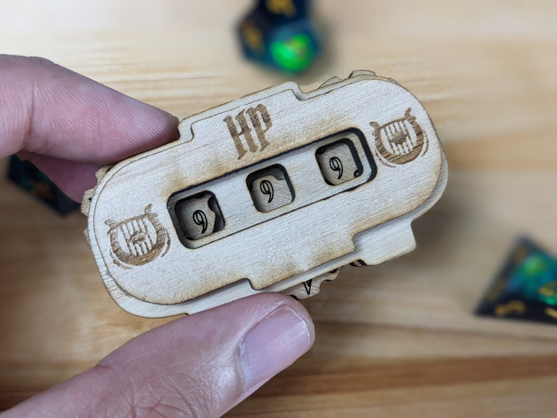 3 Digit Counter for Tabletop RPG Games Magnetic HP Tracker - Etsy UK