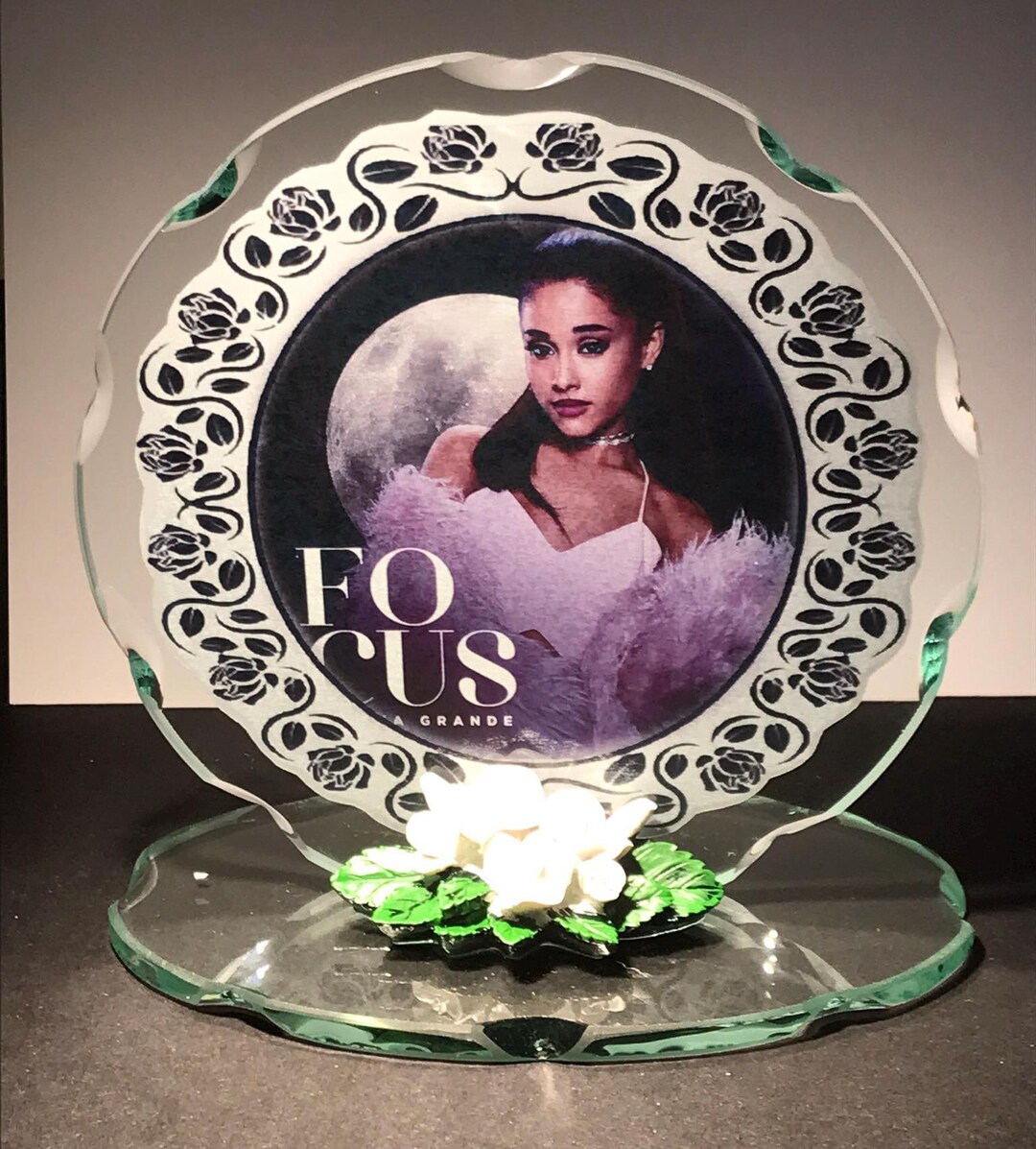 Ariana Grande Photo Glass Plaque: Limited Edition Cellini Keepsake - Etsy