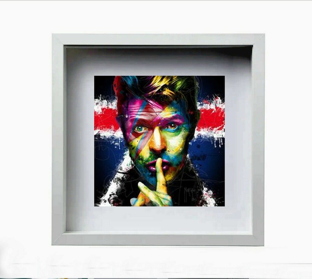 David Bowie Shadow Box Frame Original Unique Collectors Item by ...