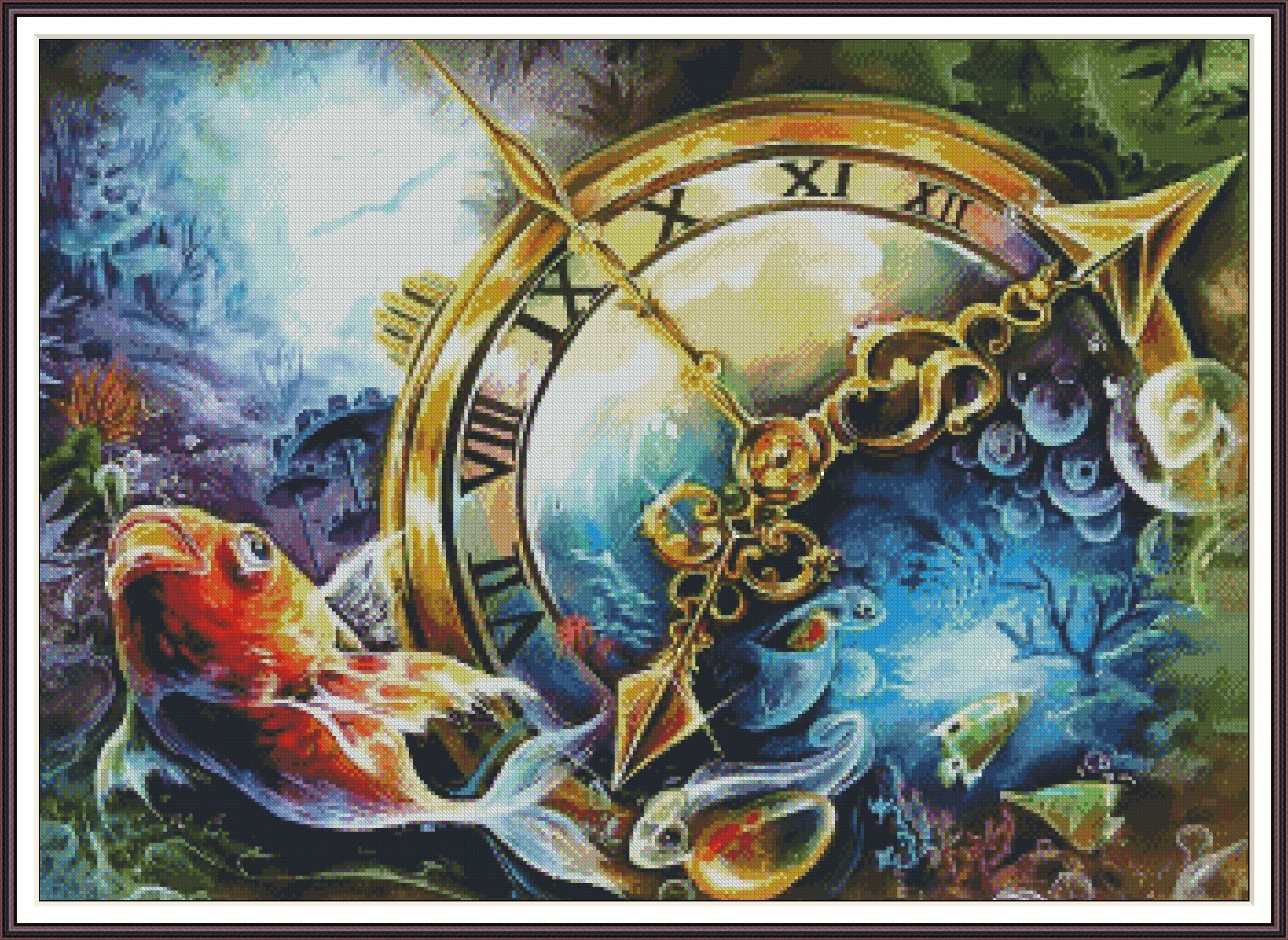 Eternity - Chart Counted Cross Stitch Pattern Craft PDF - Etsy