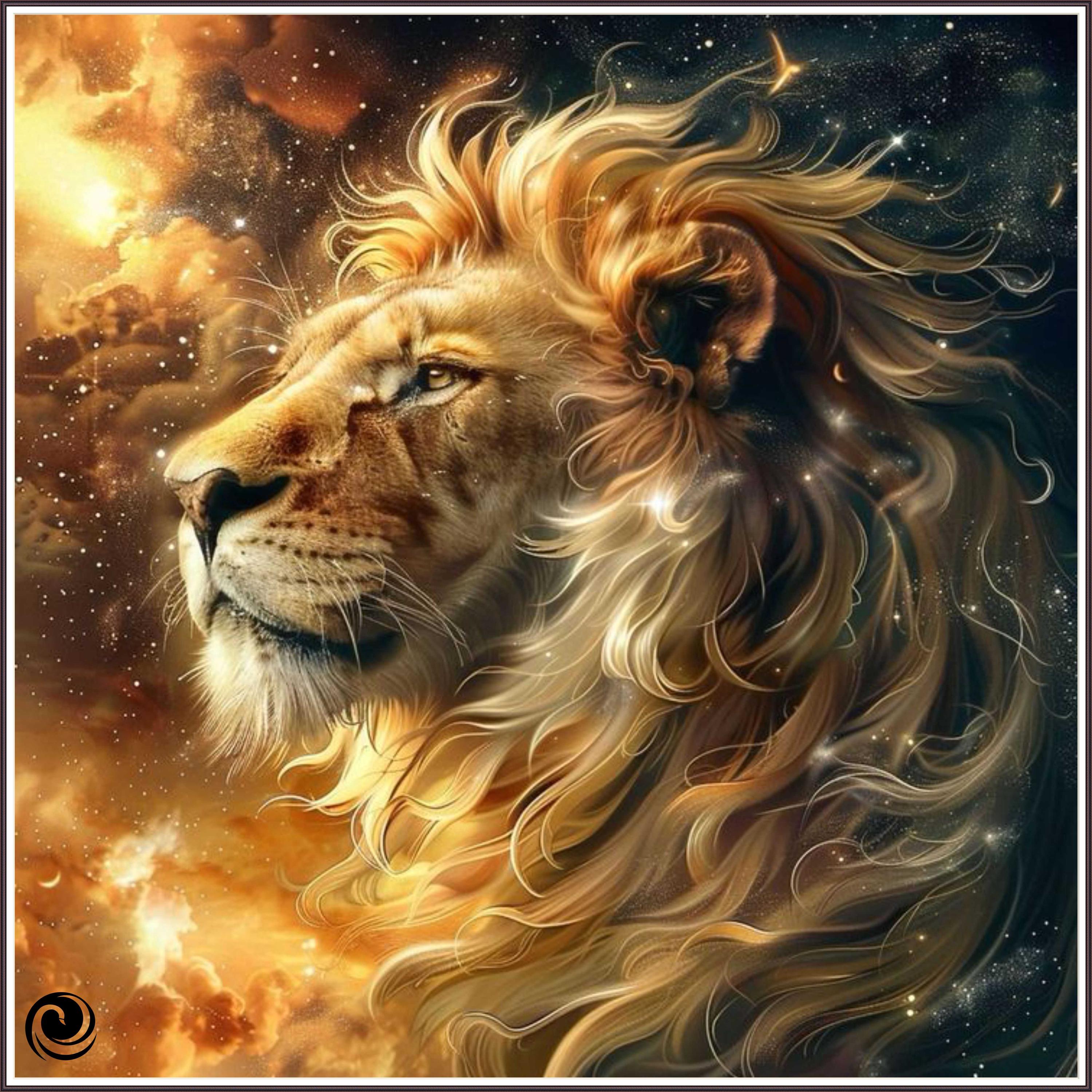 Vibrant Lion - Chart Counted Cross Stitch Pattern Craft PDF - Etsy