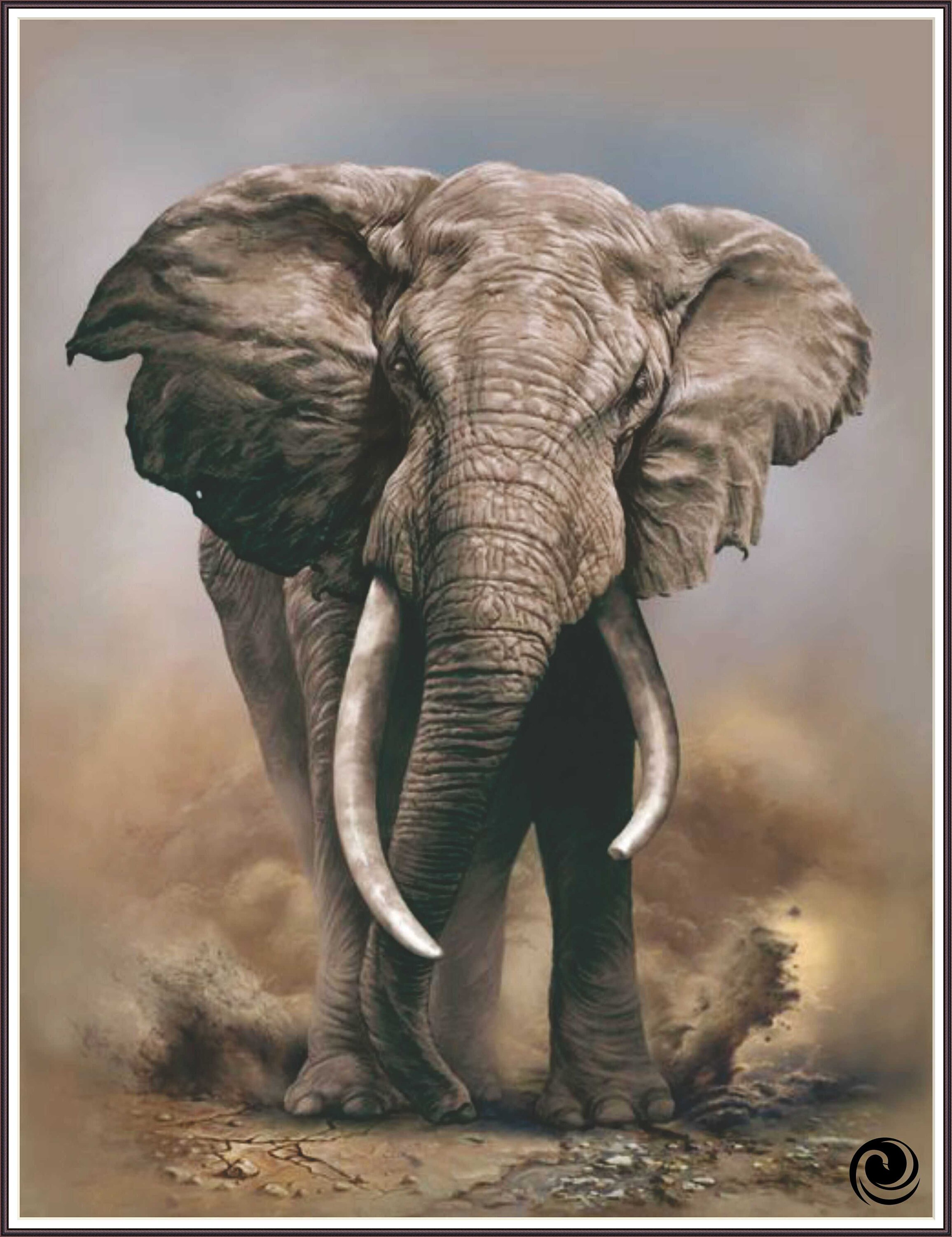 Elephant - Chart Counted Cross Stitch Pattern Craft PDF - Etsy UK