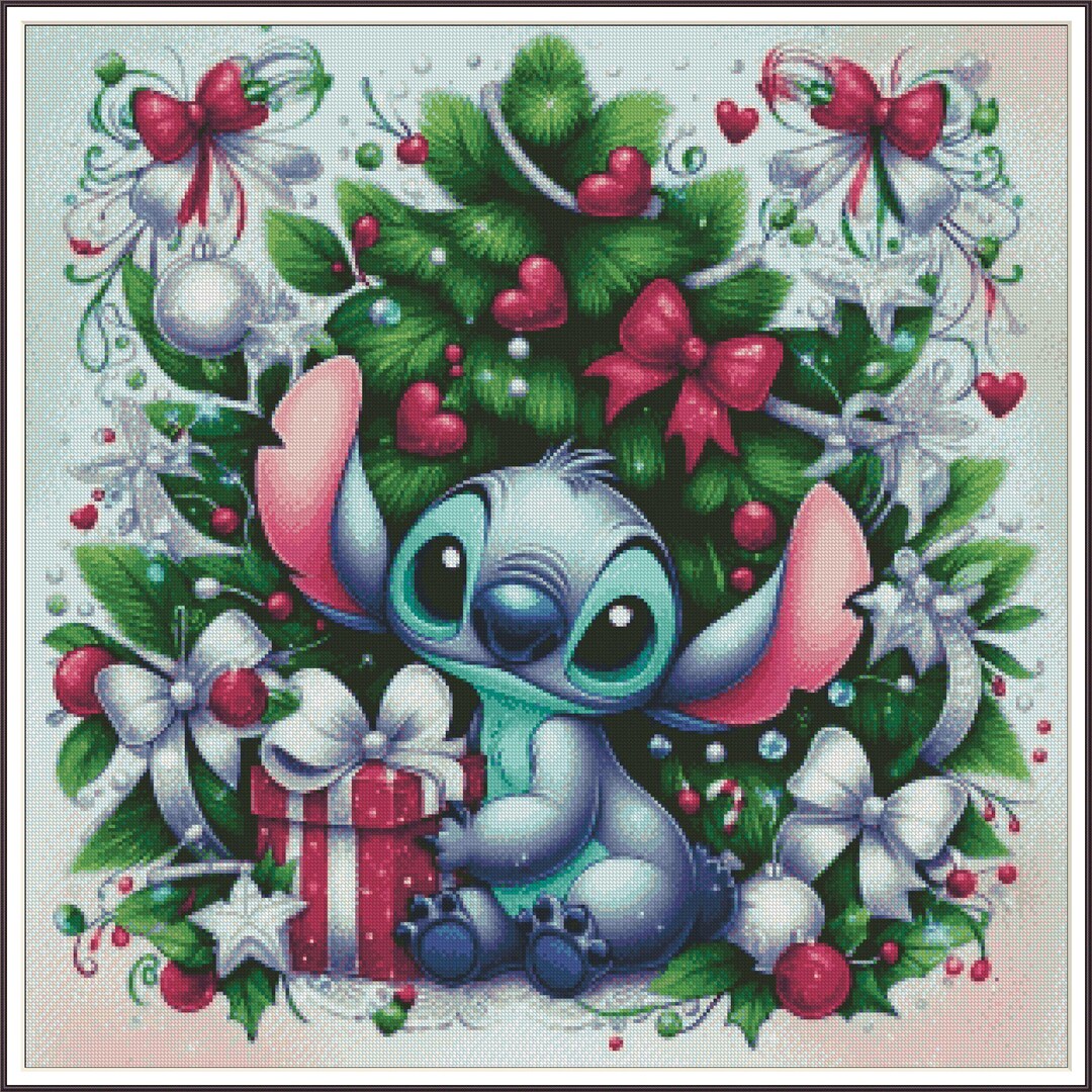 Christmas Stitch - Chart Counted Cross Stitch Pattern Craft PDF - Etsy