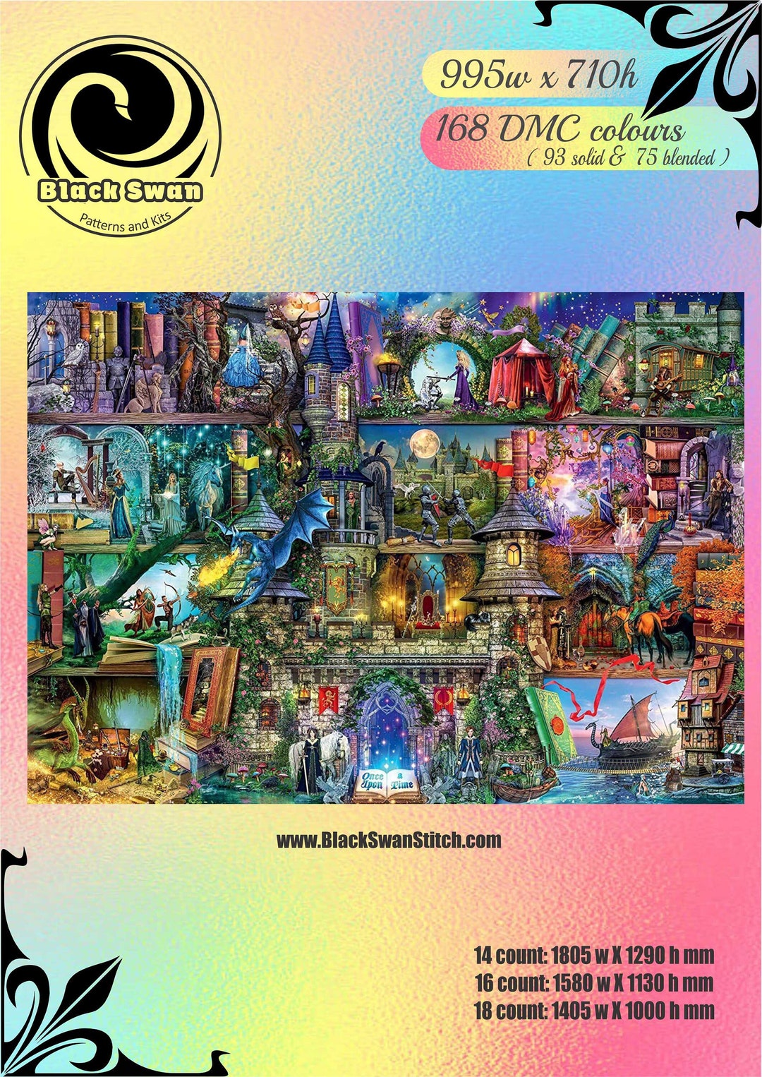 Once Upon a Time Festive Parade Chart Counted Cross Stitch Pattern ...