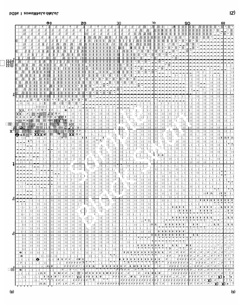 Besties Peeping Mouse - Chart Counted Cross Stitch Pattern Chart Craft ...