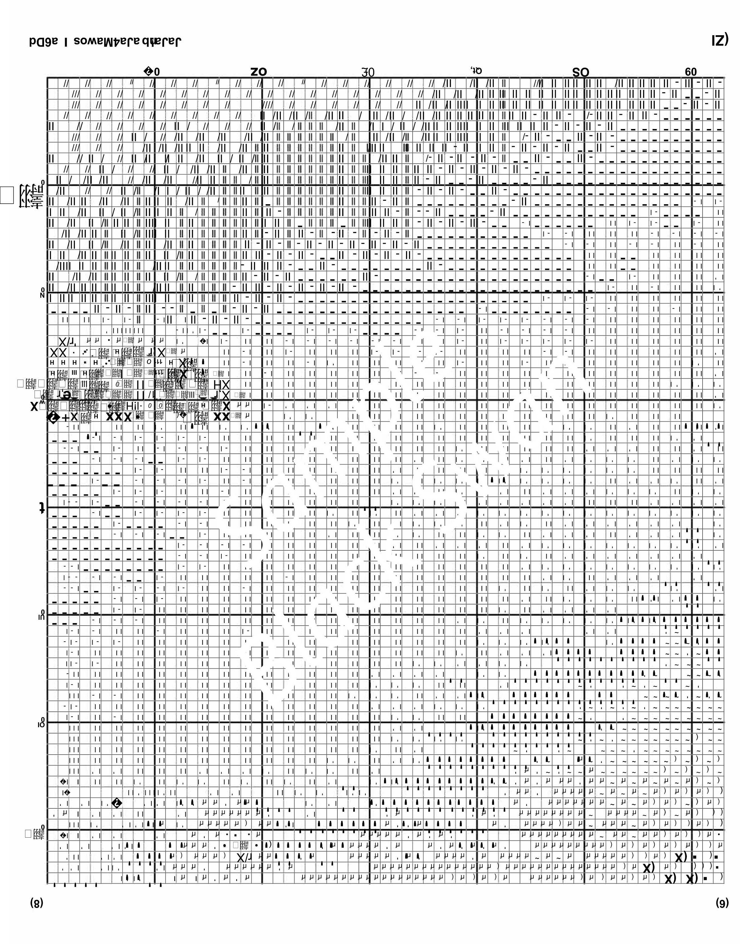 Flower Crown Fantasy - Chart Counted Cross Stitch Pattern Craft PDF - Etsy