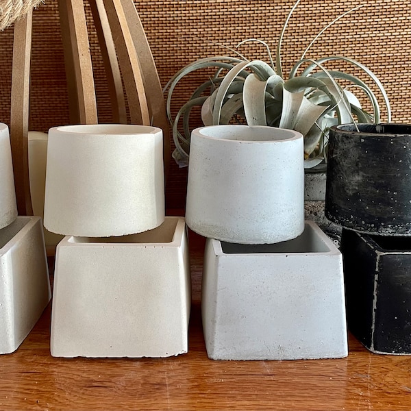 Cement Planter - Etsy