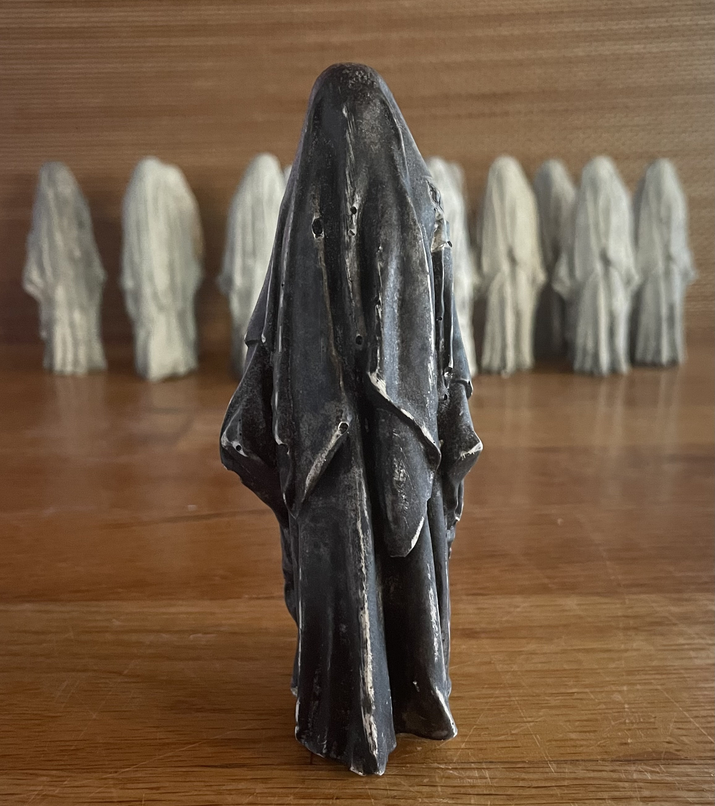 Cement Wizard Concrete Ghost Horror Halloween Fall Autumn Handmade JLK ...