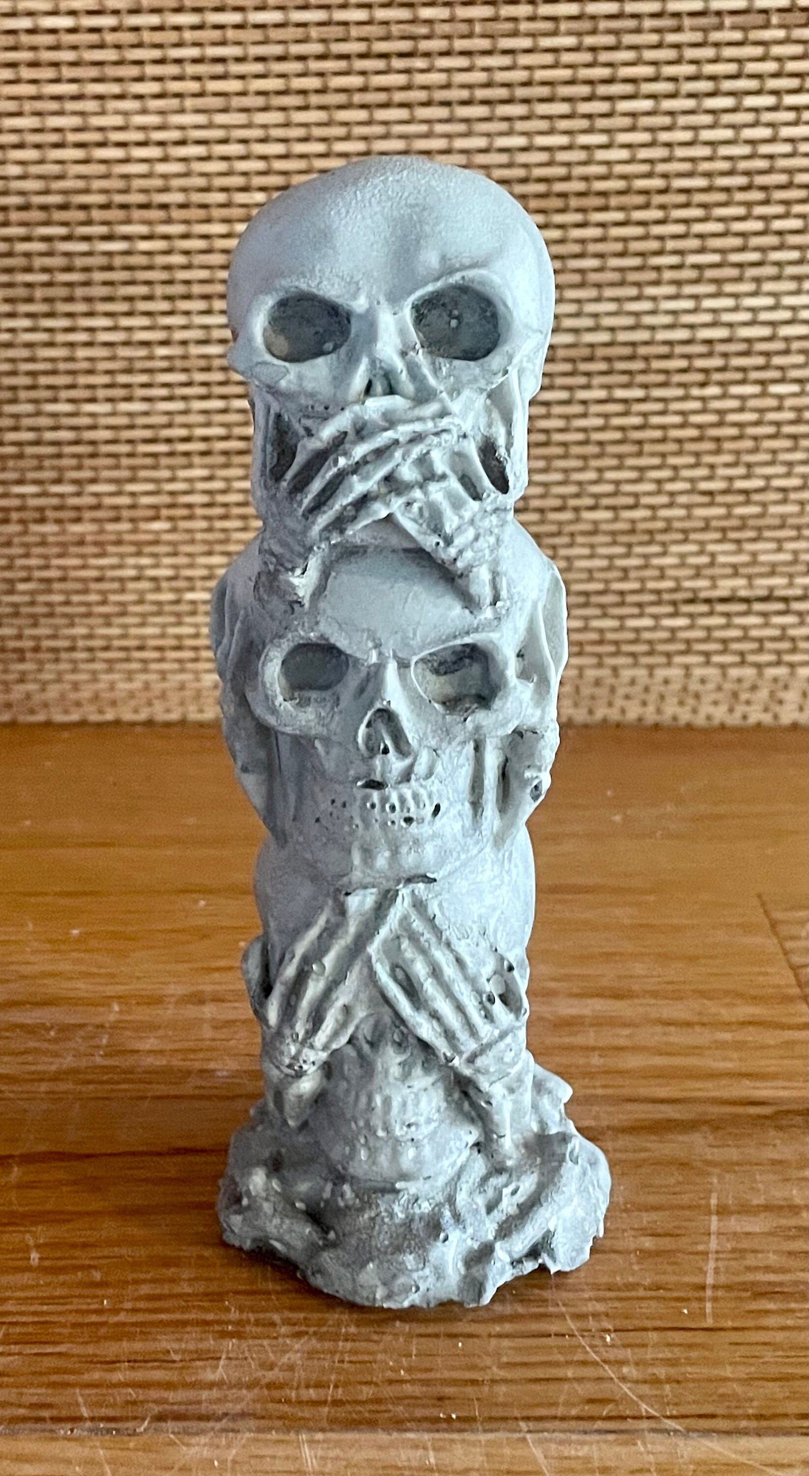 Cement Skull Concrete Skeleton Horror Skull Heads See - Etsy