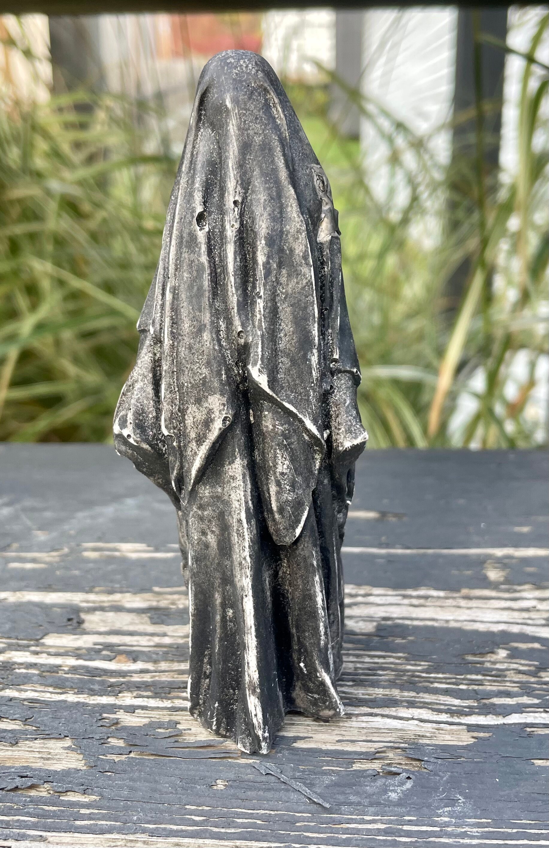 Cement Wizard Concrete Ghost Horror Halloween Fall Autumn Handmade JLK ...