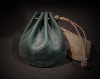 Leather Dice Bag - Etsy