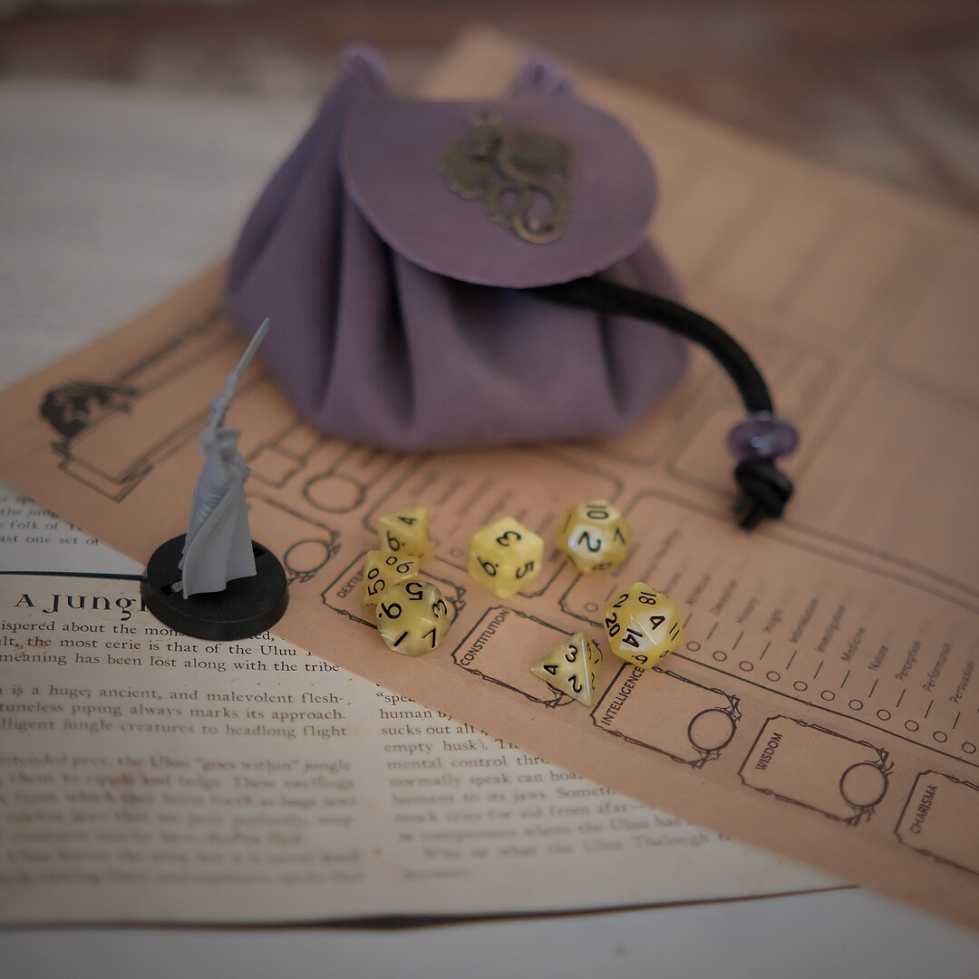 Mini Yellow Dice Set of 7: Polyhedral RPG Dice - Etsy