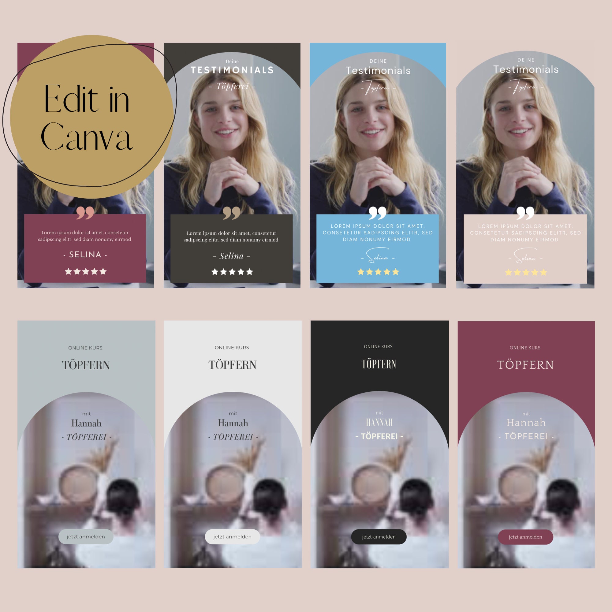 25 Animated Instagram Video Templates for Canva - DIY Promotion Ad ...