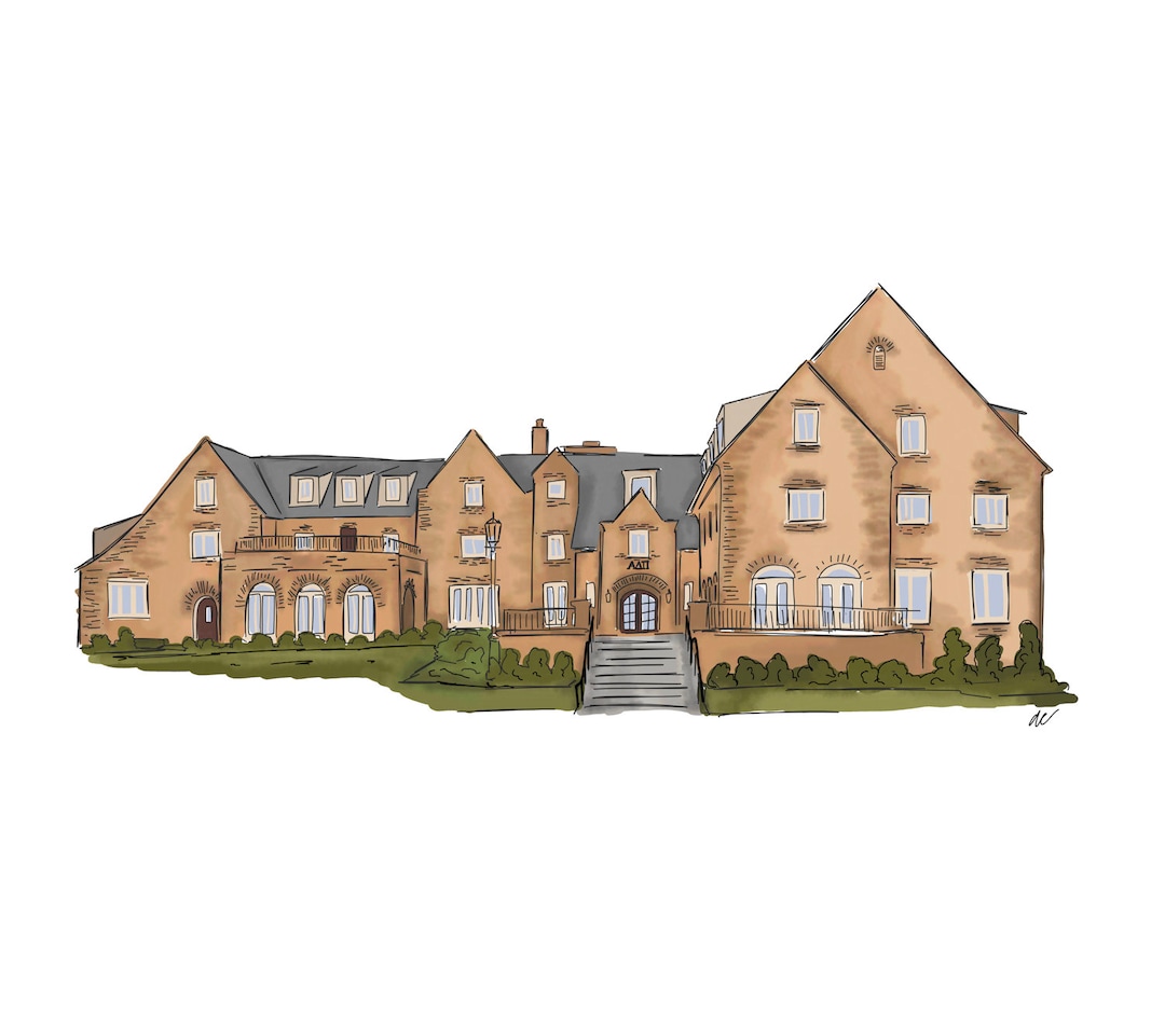 Adpi House University of Arkansas - Etsy