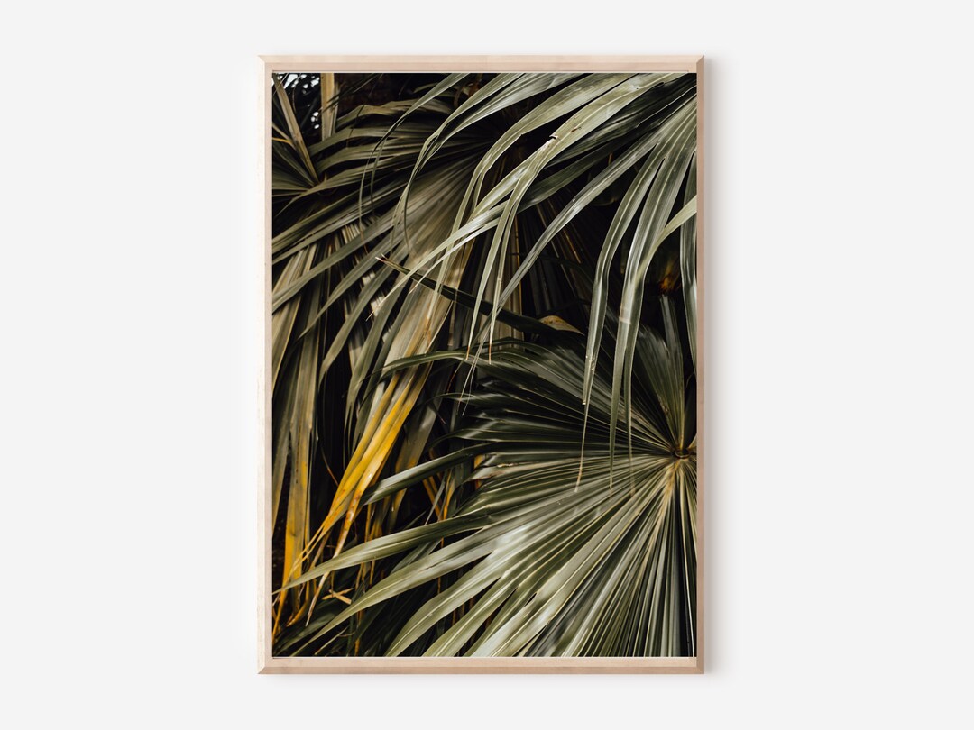 Palm Print, Palm Tree Printable Photo , Palm Printable - Etsy