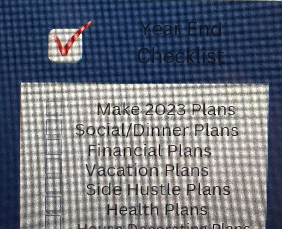 End of Year Checklist Instant Download - Etsy