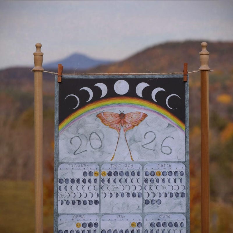 Moon Nursery Art Painting - Etsy